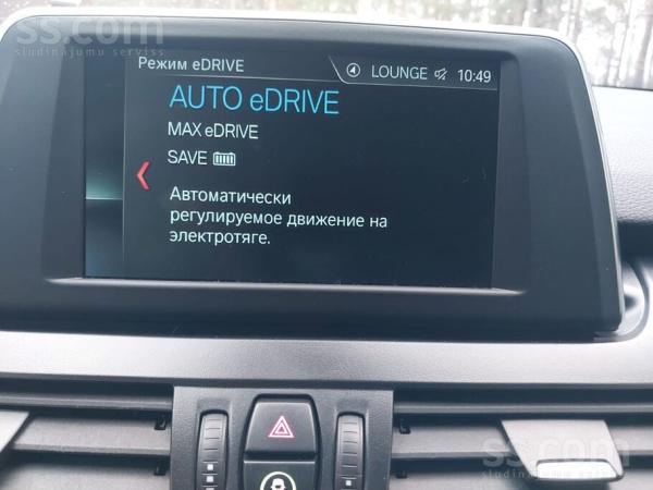 Black BMW 225 2021 in Jurmala, with an engine capacity of 1.50 L and mileage of 134 thousand km for 14950 €, photo 9 on AUTOMOTO.COM.LV