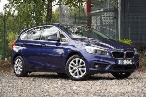 Blue BMW 225 2016 in Riga, with an engine capacity of 1.50 L and mileage of 158 thousand km for 13790 €, photo 6 on AUTOMOTO.COM.LV