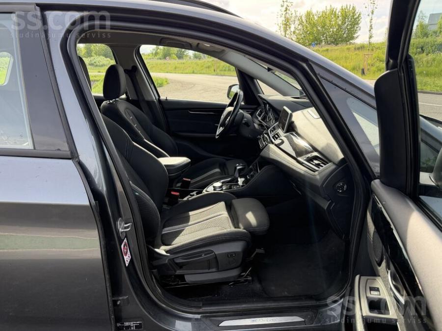 Pelēks BMW 225 2017 Rīga, ar dzinēja tilpumu 1.50 L un nobraukumu 228 tūkst. km par 10250 €, foto 16 vietnē AUTOMOTO.COM.LV