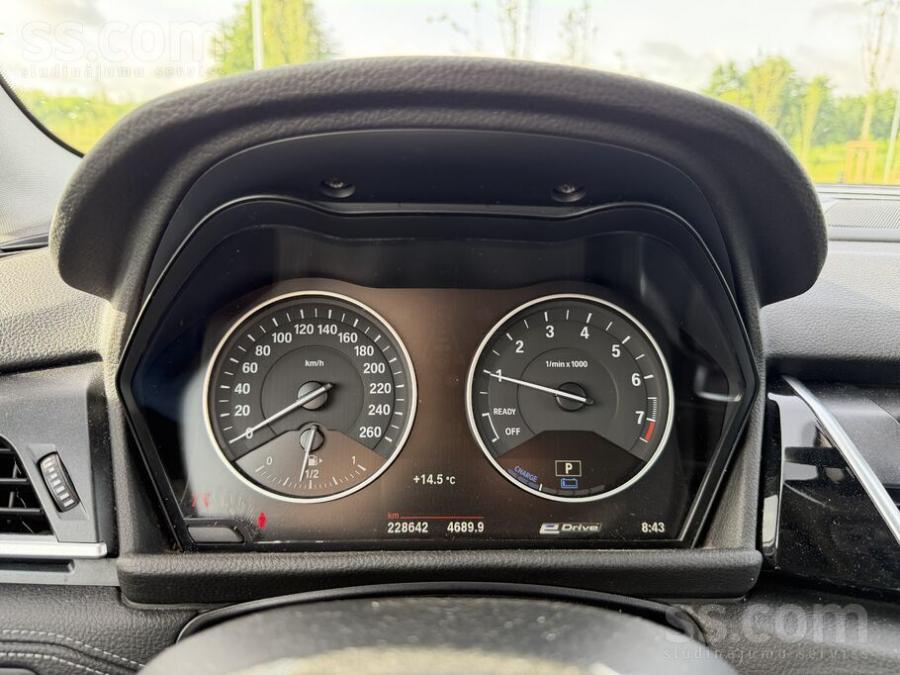 Pelēks BMW 225 2017 Rīga, ar dzinēja tilpumu 1.50 L un nobraukumu 228 tūkst. km par 10250 €, foto 17 vietnē AUTOMOTO.COM.LV