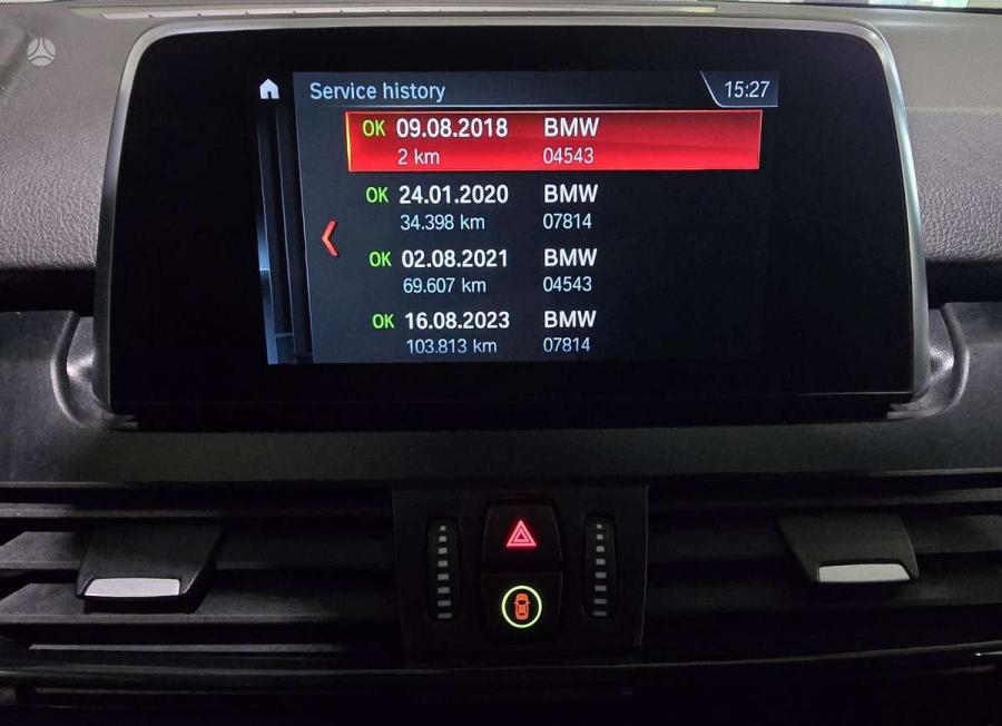 Серый БМВ 225 2018 в Шяуляй, объемом двигателя 1.50 л и пробегом 153 тыс. км за 13900 €, фото 26 на AUTOMOTO.COM.LV