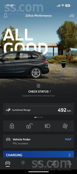 BMW 225 2020 in Riga, with an engine capacity of 1.50 L and mileage of 127 thousand km for 13990 €, photo 12 on AUTOMOTO.COM.LV