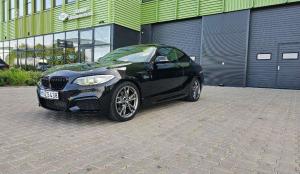 Black BMW 228 2016 in Vilnius, with an engine capacity of 2.00 L and mileage of 130 thousand km for 12900 €, photo  on AUTOMOTO.COM.LV