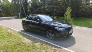 Black BMW 228 2016 in Vilnius, with an engine capacity of 2.00 L and mileage of 130 thousand km for 12900 €, photo 8 on AUTOMOTO.COM.LV