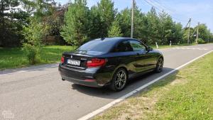 Black BMW 228 2016 in Vilnius, with an engine capacity of 2.00 L and mileage of 130 thousand km for 12900 €, photo 11 on AUTOMOTO.COM.LV
