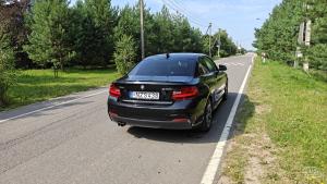 Black BMW 228 2016 in Vilnius, with an engine capacity of 2.00 L and mileage of 130 thousand km for 12900 €, photo 12 on AUTOMOTO.COM.LV