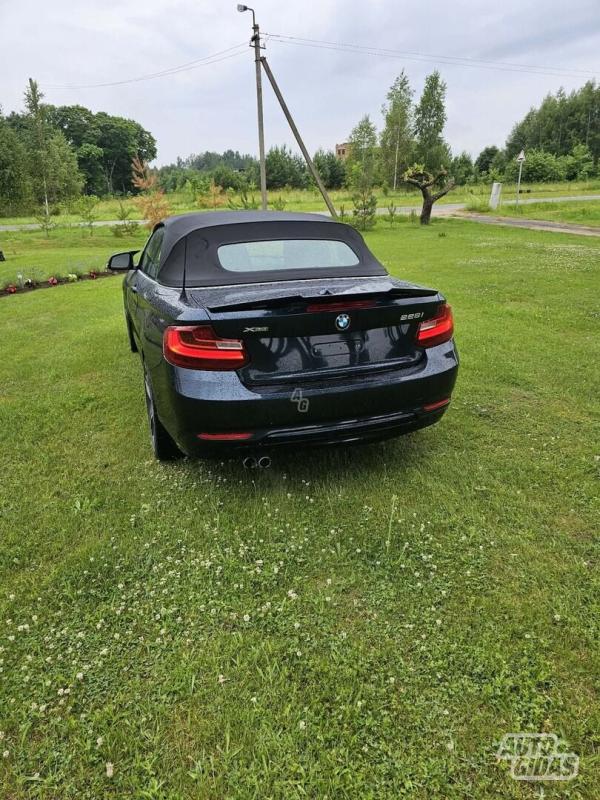 Blue BMW 228 2016 in Vilnius, with an engine capacity of 2.00 L and mileage of 123 thousand km for 14500 €, photo 2 on AUTOMOTO.COM.LV