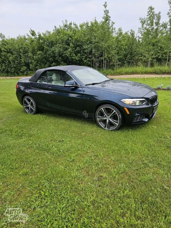 Blue BMW 228 2016 in Vilnius, with an engine capacity of 2.00 L and mileage of 123 thousand km for 14500 €, photo 3 on AUTOMOTO.COM.LV