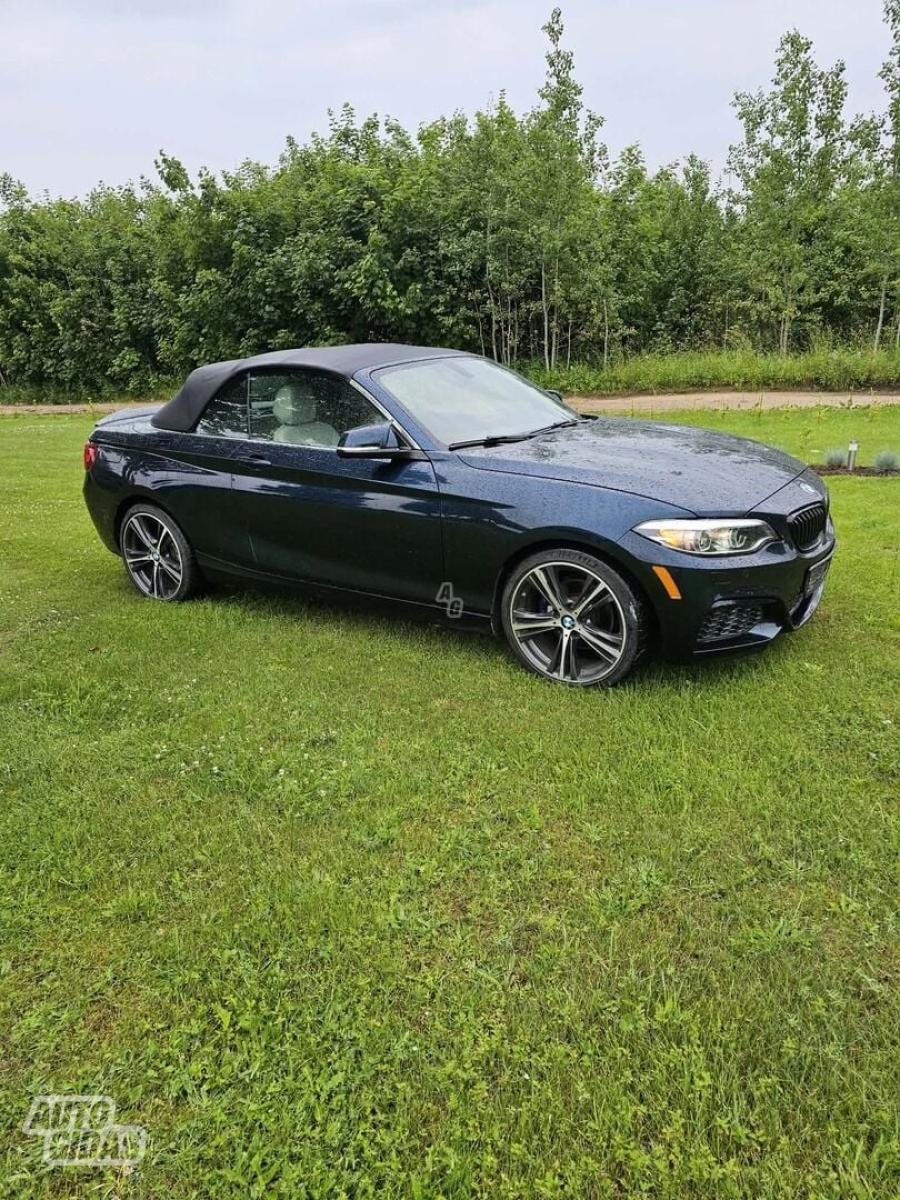 Blue BMW 228 2016 in Vilnius, with an engine capacity of 2.00 L and mileage of 123 thousand km for 14500 €, photo 4 on AUTOMOTO.COM.LV