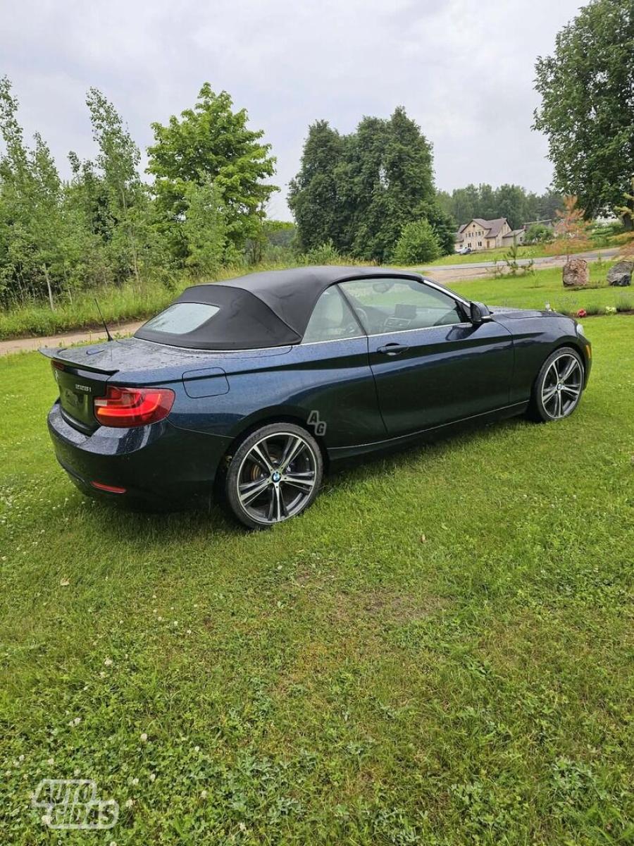 Blue BMW 228 2016 in Vilnius, with an engine capacity of 2.00 L and mileage of 123 thousand km for 14500 €, photo 6 on AUTOMOTO.COM.LV