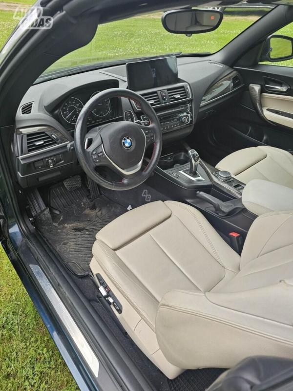 Blue BMW 228 2016 in Vilnius, with an engine capacity of 2.00 L and mileage of 123 thousand km for 14500 €, photo 7 on AUTOMOTO.COM.LV