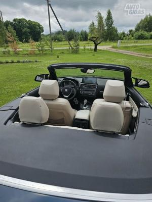 Blue BMW 228 2016 in Vilnius, with an engine capacity of 2.00 L and mileage of 123 thousand km for 14500 €, photo 10 on AUTOMOTO.COM.LV