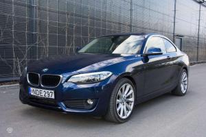 Blue BMW 228 2015 in Vilnius, with an engine capacity of 2.00 L and mileage of 171 thousand km for 11000 €, photo  on AUTOMOTO.COM.LV