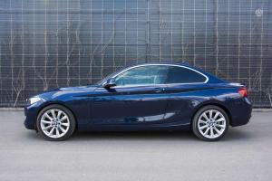 Blue BMW 228 2015 in Vilnius, with an engine capacity of 2.00 L and mileage of 171 thousand km for 11000 €, photo 2 on AUTOMOTO.COM.LV