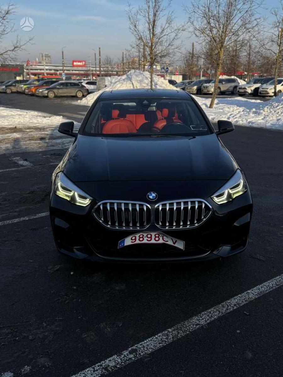 Black BMW 228 Gran Coupe 2020 in Vilnius, with an engine capacity of 2.00 L and mileage of 38 thousand km for 19900 €, photo 1 on AUTOMOTO.COM.LV
