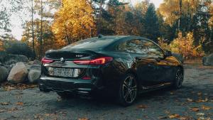 Черный БМВ 228 Gran Coupe 2021 в Вильнюс, объемом двигателя 2.00 л и пробегом 65 тыс. км за 23750 €, фото 3 на AUTOMOTO.COM.LV