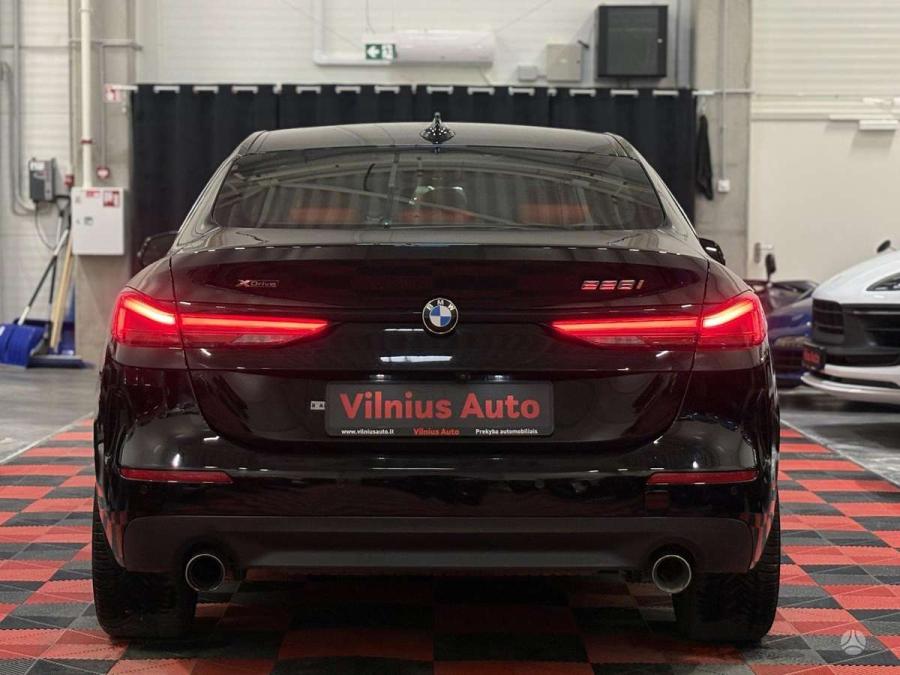 Melns BMW 228 Gran Coupe 2020 Viļņa, ar dzinēja tilpumu 2.00 L un nobraukumu 39 tūkst. km par 18490 €, foto 6 vietnē AUTOMOTO.COM.LV