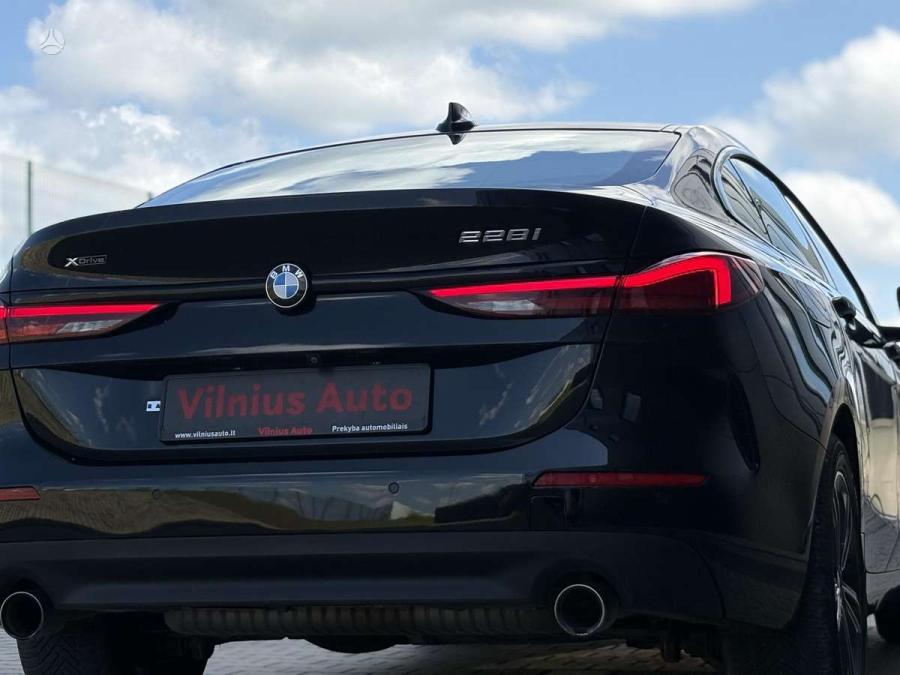 Черный БМВ 228 Gran Coupe 2020 в Вильнюс, объемом двигателя 2.00 л и пробегом 39 тыс. км за 17990 €, фото 9 на AUTOMOTO.COM.LV