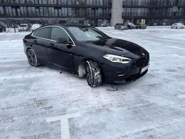 Black BMW 228 Gran Coupe 2021 in Druskininkai, with an engine capacity of 2.00 L and mileage of 123 thousand km for 20500 €, photo 1 on AUTOMOTO.COM.LV