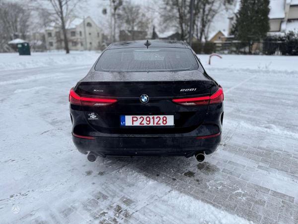Black BMW 228 Gran Coupe 2021 in Druskininkai, with an engine capacity of 2.00 L and mileage of 123 thousand km for 20500 €, photo 7 on AUTOMOTO.COM.LV