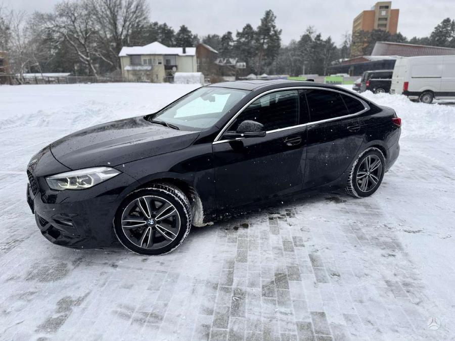 Black BMW 228 Gran Coupe 2021 in Druskininkai, with an engine capacity of 2.00 L and mileage of 123 thousand km for 20500 €, photo 12 on AUTOMOTO.COM.LV
