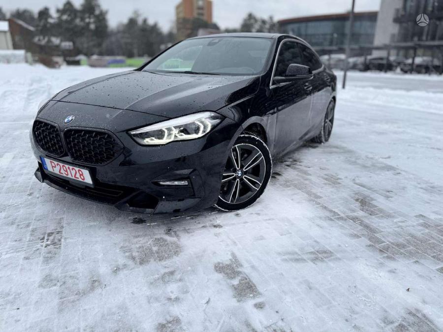 Black BMW 228 Gran Coupe 2021 in Druskininkai, with an engine capacity of 2.00 L and mileage of 123 thousand km for 20500 €, photo 14 on AUTOMOTO.COM.LV