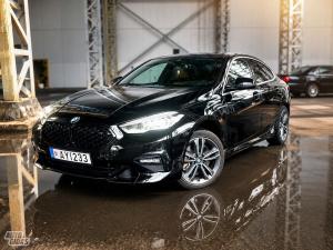 Black BMW 228 Gran Coupe 2021 in Druskininkai, with an engine capacity of 2.00 L and mileage of 130 thousand km for 18500 €, photo  on AUTOMOTO.COM.LV