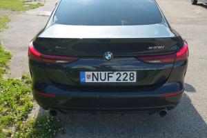 Melns BMW 228 Gran Coupe 2022 Kauņa, ar dzinēja tilpumu 2.00 L un nobraukumu 68 tūkst. km par 23500 €, foto 8 vietnē AUTOMOTO.COM.LV