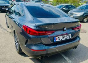Pelēks BMW 228 Gran Coupe 2020 Viļņa, ar dzinēja tilpumu 2.00 L un nobraukumu 60 tūkst. km par 23900 €, foto 4 vietnē AUTOMOTO.COM.LV