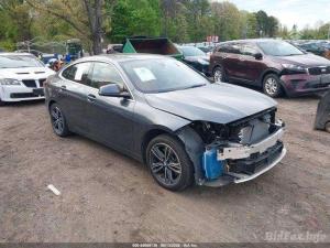 Pelēks BMW 228 Gran Coupe 2021 Kauņa, ar dzinēja tilpumu 2.00 L un nobraukumu 92 tūkst. km par 14500 €, foto  vietnē AUTOMOTO.COM.LV