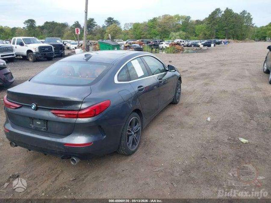 Pelēks BMW 228 Gran Coupe 2021 Kauņa, ar dzinēja tilpumu 2.00 L un nobraukumu 92 tūkst. km par 14500 €, foto 5 vietnē AUTOMOTO.COM.LV
