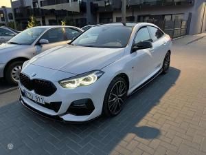 White BMW 228 Gran Coupe 2021 in Kaunas, with an engine capacity of 2.00 L and mileage of 77 thousand km for 24500 €, photo  on AUTOMOTO.COM.LV