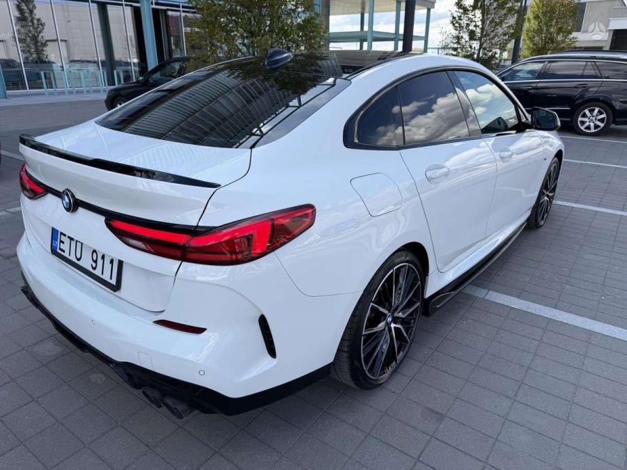 White BMW 228 Gran Coupe 2021 in Kaunas, with an engine capacity of 2.00 L and mileage of 77 thousand km for 24500 €, photo 8 on AUTOMOTO.COM.LV