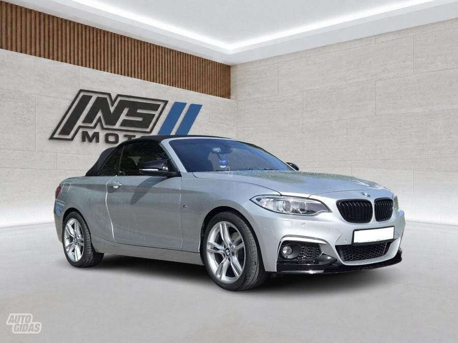 Grey BMW 228 2016 in Vilnius, with an engine capacity of 2.00 L and mileage of 101 thousand km for 14800 €, photo 3 on AUTOMOTO.COM.LV