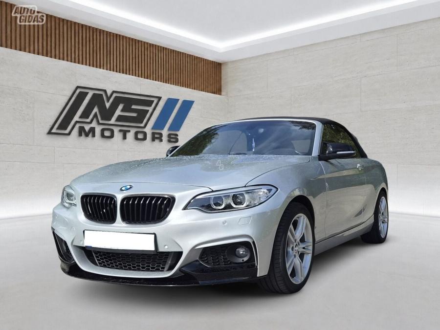 Grey BMW 228 2016 in Vilnius, with an engine capacity of 2.00 L and mileage of 101 thousand km for 14800 €, photo 5 on AUTOMOTO.COM.LV
