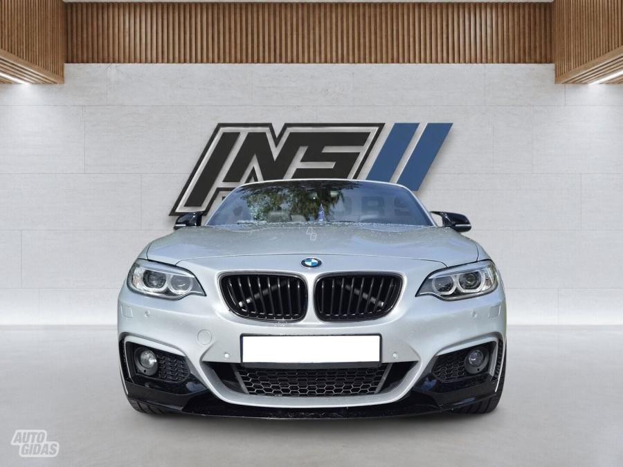 Grey BMW 228 2016 in Vilnius, with an engine capacity of 2.00 L and mileage of 101 thousand km for 14800 €, photo 12 on AUTOMOTO.COM.LV