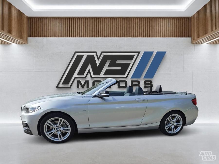 Grey BMW 228 2016 in Vilnius, with an engine capacity of 2.00 L and mileage of 101 thousand km for 14800 €, photo 14 on AUTOMOTO.COM.LV