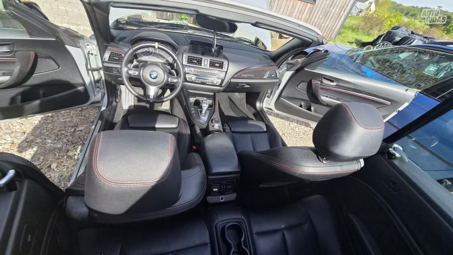 Grey BMW 228 2016 in Vilnius, with an engine capacity of 2.00 L and mileage of 101 thousand km for 14800 €, photo 27 on AUTOMOTO.COM.LV