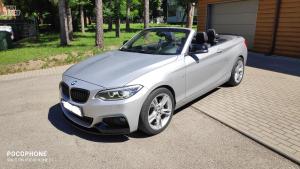 Grey BMW 228 2016 in Kaunas, with an engine capacity of 2.00 L and mileage of 100 thousand km for 15500 €, photo 4 on AUTOMOTO.COM.LV