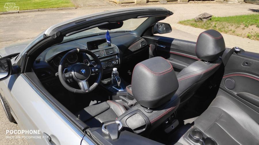 Grey BMW 228 2016 in Kaunas, with an engine capacity of 2.00 L and mileage of 100 thousand km for 15500 €, photo 10 on AUTOMOTO.COM.LV