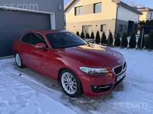 Sarkans BMW 228 2016 Rīga, ar dzinēja tilpumu 2.00 L un nobraukumu 136 tūkst. km par 13500 €, foto  vietnē AUTOMOTO.COM.LV