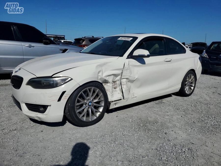 Balts BMW 228 2014 Klaipėda, ar dzinēja tilpumu 2.00 L un nobraukumu 125 tūkst. km par 5150 €, foto 1 vietnē AUTOMOTO.COM.LV
