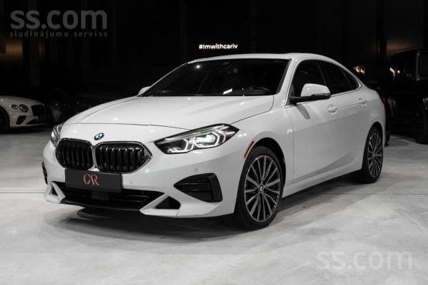 White BMW 228 2022 in Riga, with an engine capacity of 2.00 L and mileage of 49 thousand km for 25000 €, photo 1 on AUTOMOTO.COM.LV