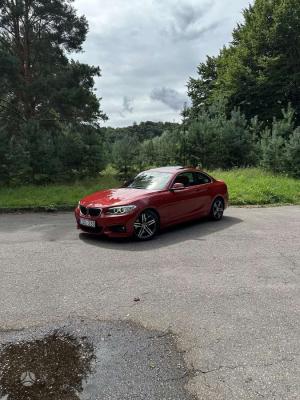 Sarkans BMW 230 2017 Kauņa, ar dzinēja tilpumu 2.00 L un nobraukumu 118 tūkst. km par 19000 €, foto  vietnē AUTOMOTO.COM.LV