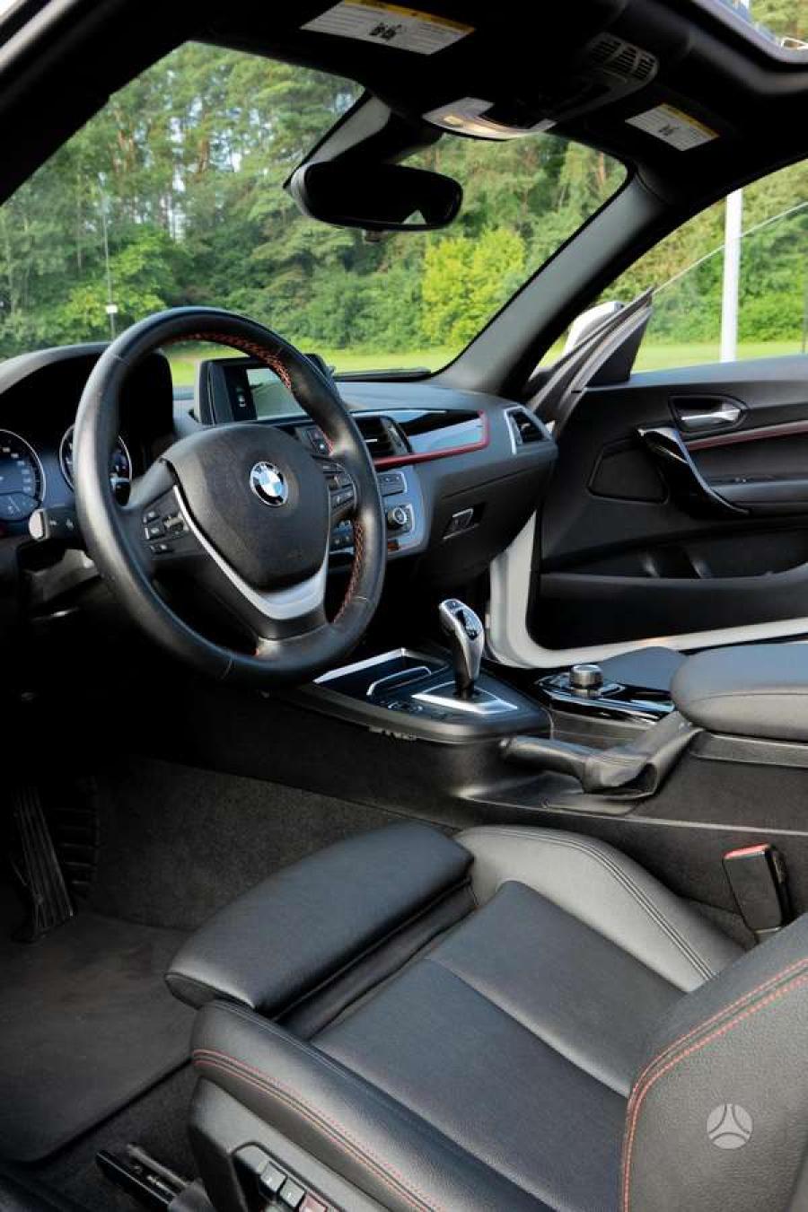 White BMW 230 2019 in Vilnius, with an engine capacity of 0.00 L and mileage of 88 thousand km for 16500 €, photo 15 on AUTOMOTO.COM.LV
