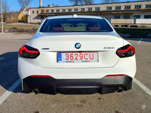 White BMW 230 2023 in Utena, with an engine capacity of 2.00 L and mileage of 17 thousand km for 29800 €, photo 6 on AUTOMOTO.COM.LV