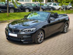 Black BMW 235 2015 in Vilnius, with an engine capacity of 2.98 L and mileage of 99 thousand km for 19000 €, photo  on AUTOMOTO.COM.LV