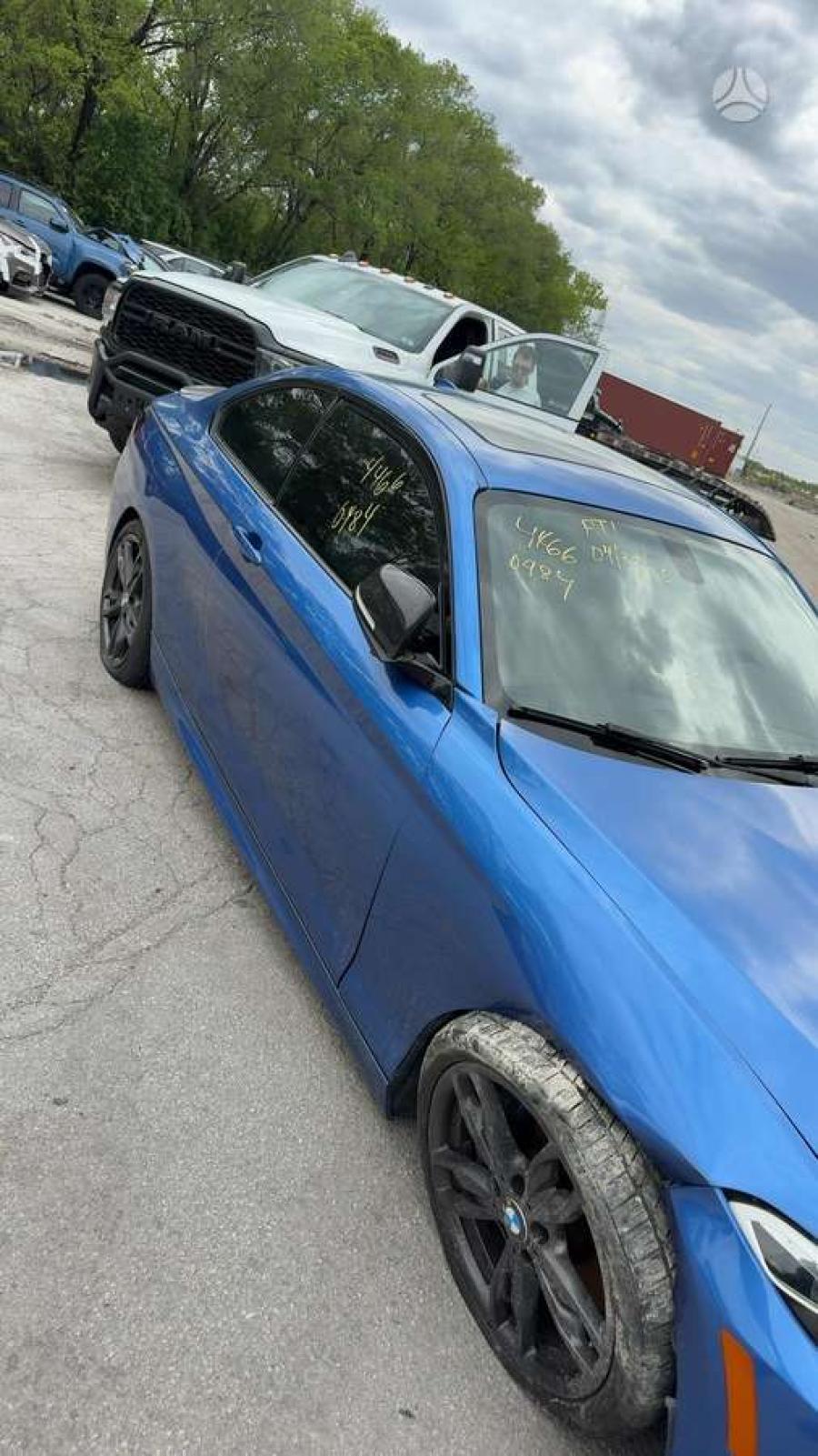 Blue BMW 235 2016 in Kaunas, with an engine capacity of 2.98 L and mileage of 131 thousand km for 8600 €, photo 4 on AUTOMOTO.COM.LV