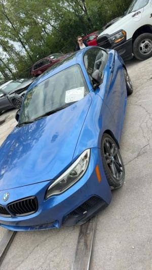Blue BMW 235 2016 in Kaunas, with an engine capacity of 2.98 L and mileage of 131 thousand km for 8600 €, photo 5 on AUTOMOTO.COM.LV