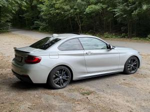 Grey BMW 235 2015 in Vilnius, with an engine capacity of 2.98 L and mileage of 152 thousand km for 17900 €, photo 4 on AUTOMOTO.COM.LV